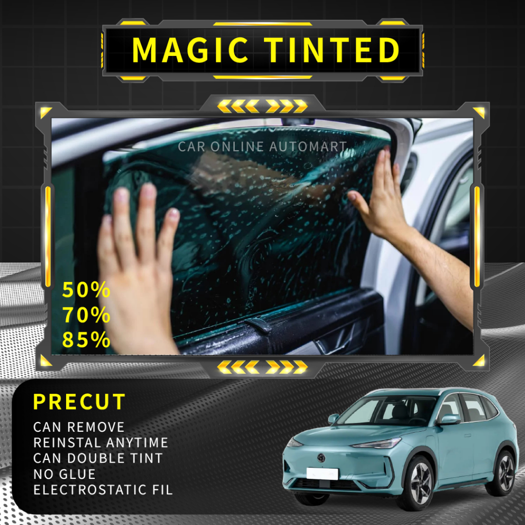 fit custom Magic Tint/Magic Tinted Solar Window easy clean - Black 50% ...