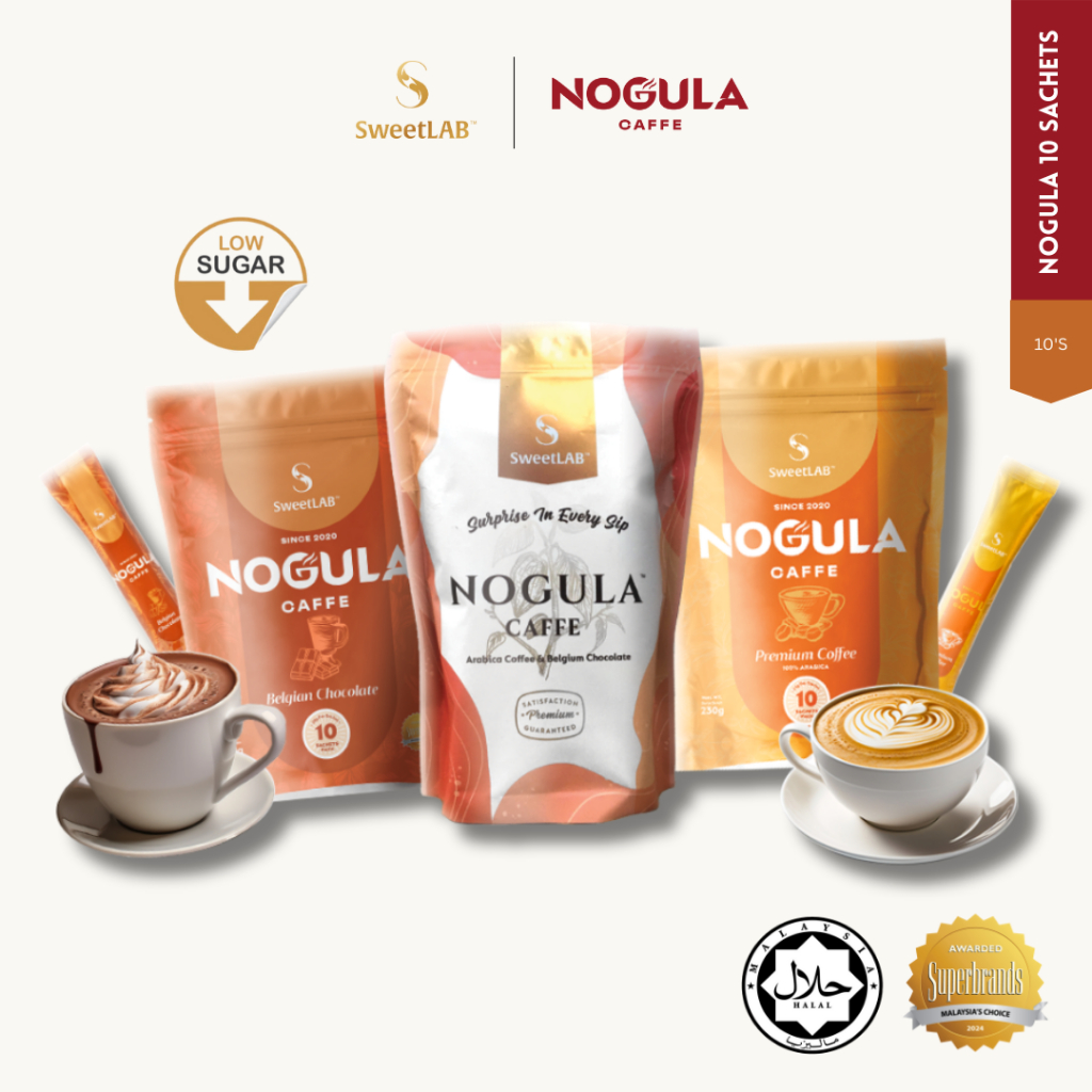 NOGULA CAFFE 10'S COFFEE/CHOCOLATE/MIXPACK | Shopee Malaysia