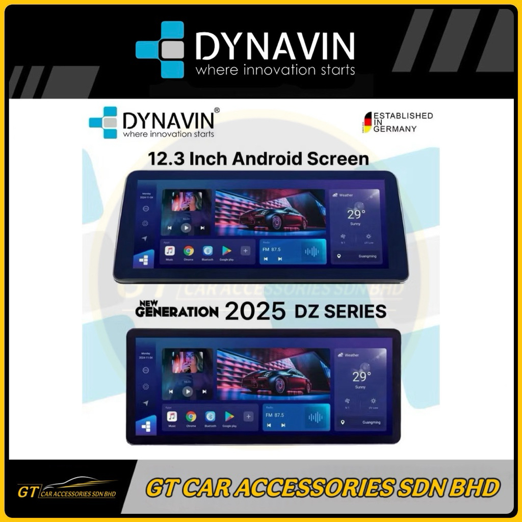 DYNAVIN DZ SERIES 2025 4 RAM 64 GB 12.3 INCH / 4 CORE / QLED SCREEN ...