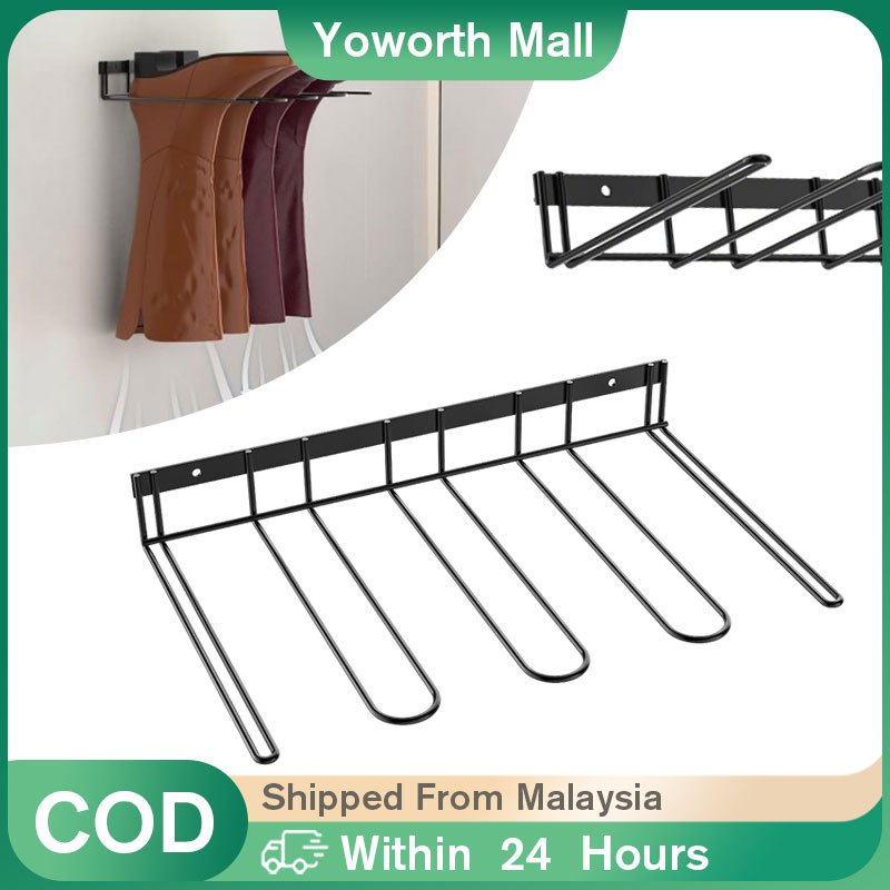 Wall-Mounted Long Boot Storage Rack / Wader Hanger / Rain Boots Storage ...