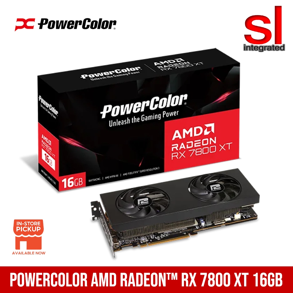 PowerColor AMD Radeon™ RX 7800 XT 16GB GDDR6 | Shopee Malaysia