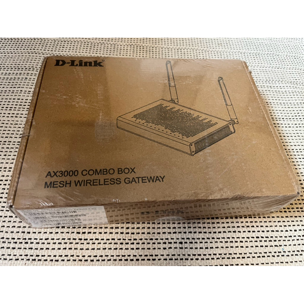 D-Link AX3000 (DPN-FX3060V) Combo Box GPON WiFi 6 Router VoIP Mesh ...