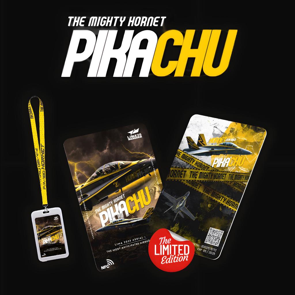 LIMA'25 Pikachu Tng Card Official Limited | Shopee Malaysia