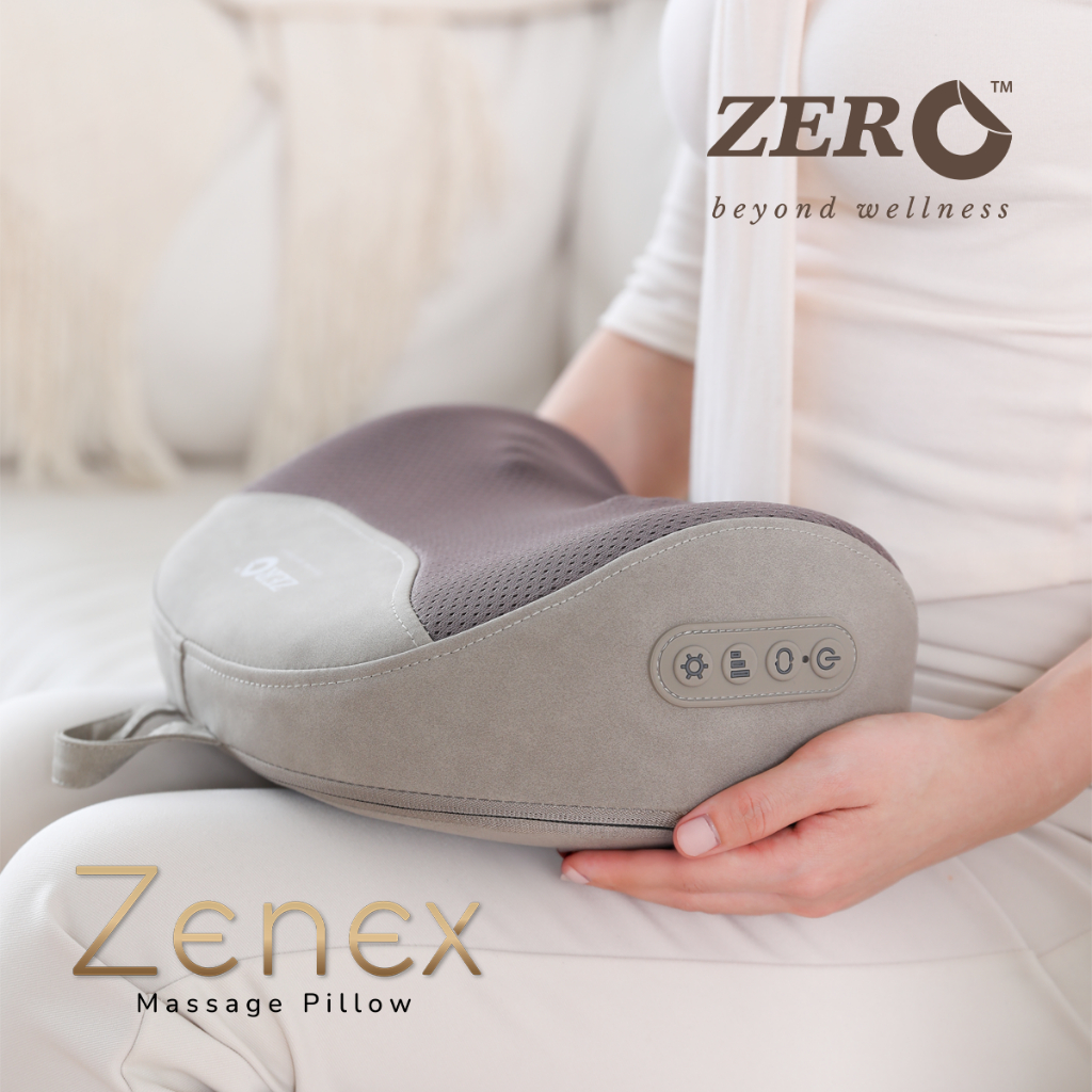 (New Arrival ) Zero Healthcare Zenex Massage pillow portable wireless ...