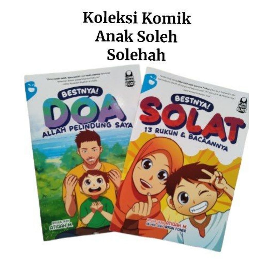 Koleksi Komik Anak Soleh Solehah Komik Bestnya Doa Bestnya Solat ...