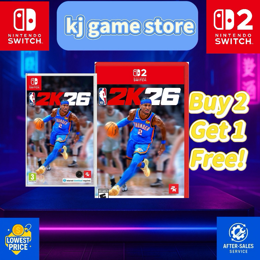 NS NS2 Nintendo Switch & Nintendo Switch 2 Nba 2k26 【Digital Download ...