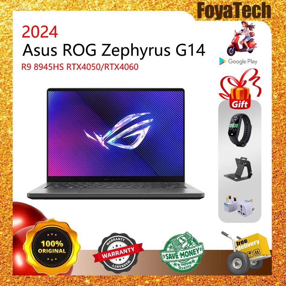 2024 Asus ROG Zephyrus G14 Asus Free Watch | Stand | 100W Fast Charger ...