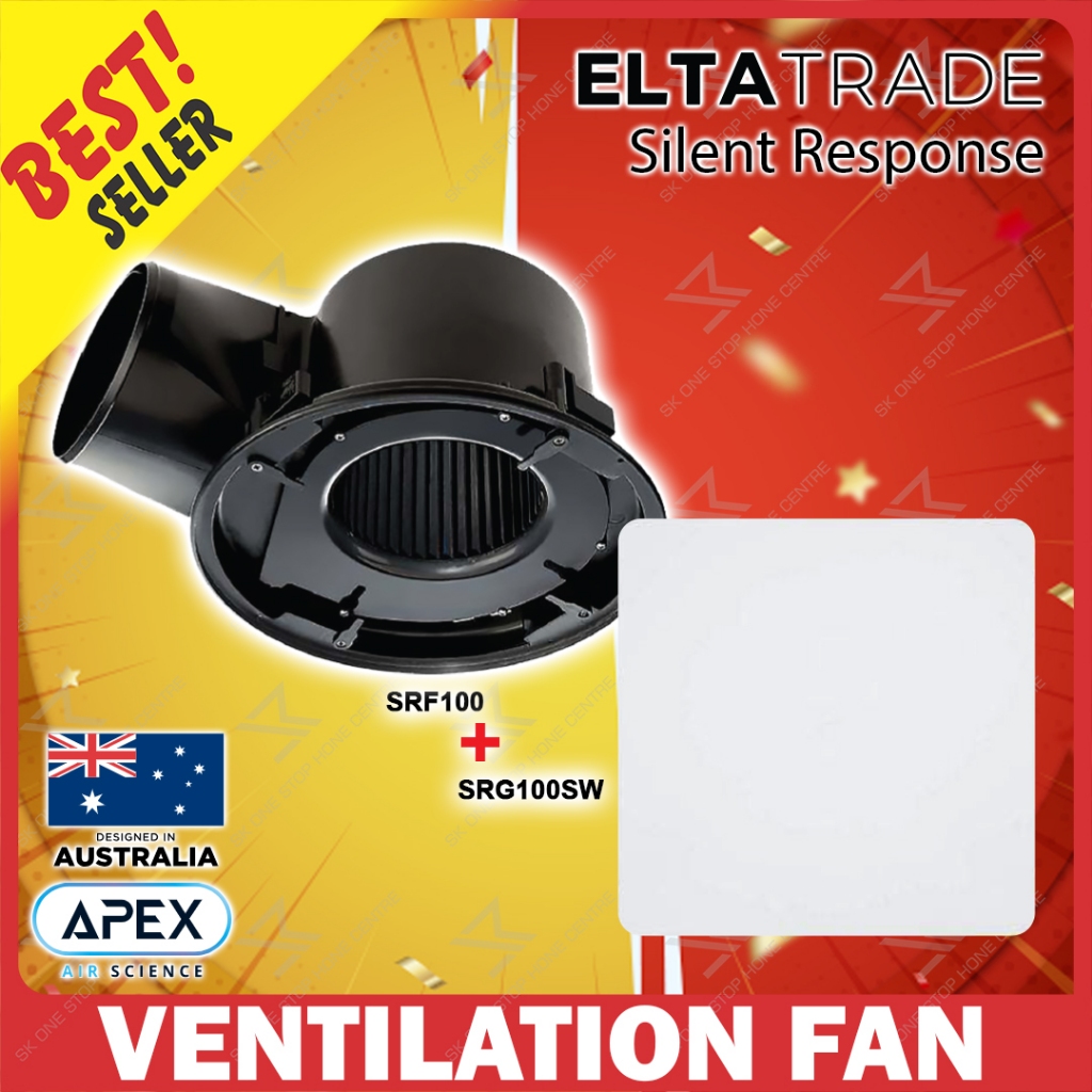 (Authorised) Elta Trade SRF 100 + SRG100SW Silent Response DUCTED ...