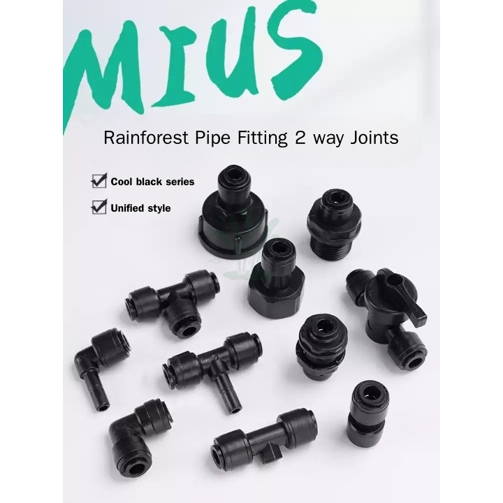 [Local Stock] MIUS Fitting Valve Spare part 1/4" Size for Rainforest ...