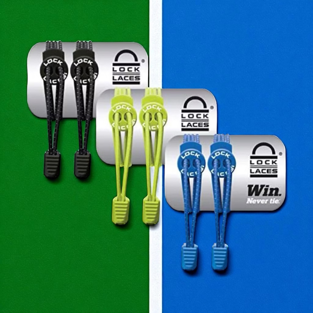 LOCK LACES - Elastic No Tie Shoelaces, One Size Fits All | Shopee Malaysia