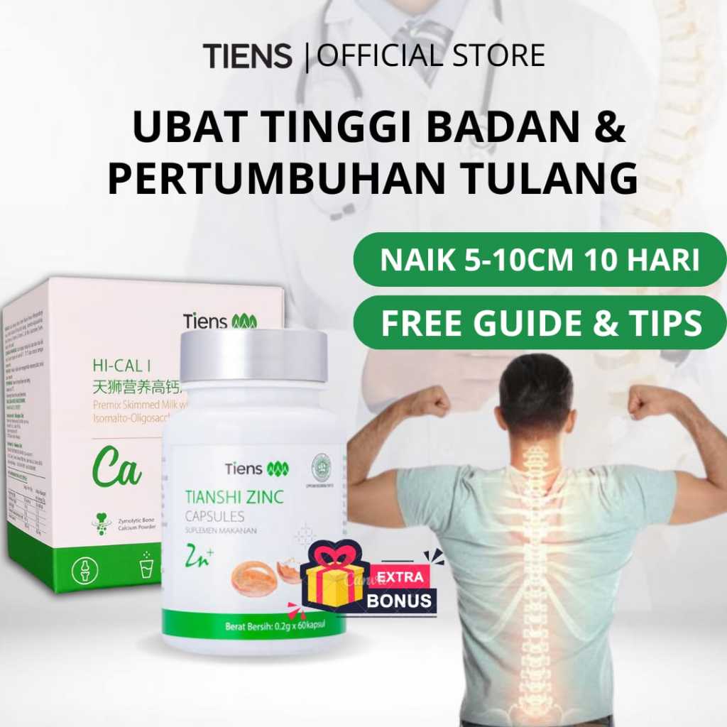 UBAT TINGGI BADAN SUPPLEMENTS CALCIUM D3 SUSU PENINGGI BADAN CEPAT ...