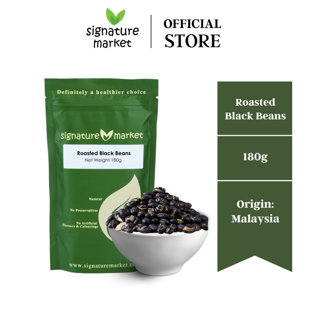 Signature Market Roasted Black Beans (180g) | Shopee Malaysia