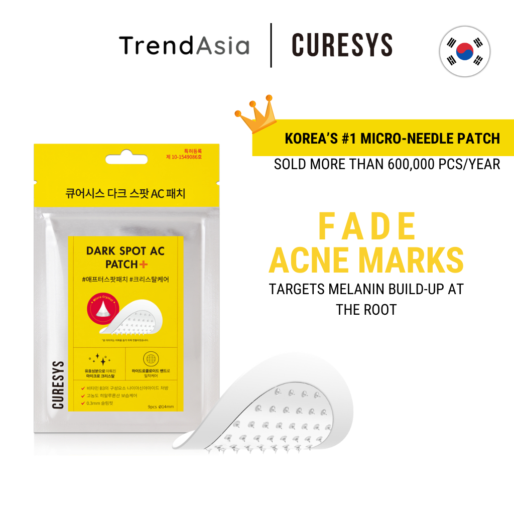 Curesys Dark Spot AC Patch Whitening Acne Scar Patch (9 Pcs) | Shopee ...