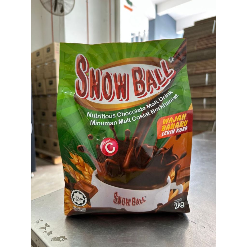 Snow Ball Minuman Malt Coklat 2KG ( Chocolate Malt Nutritious Drink ...