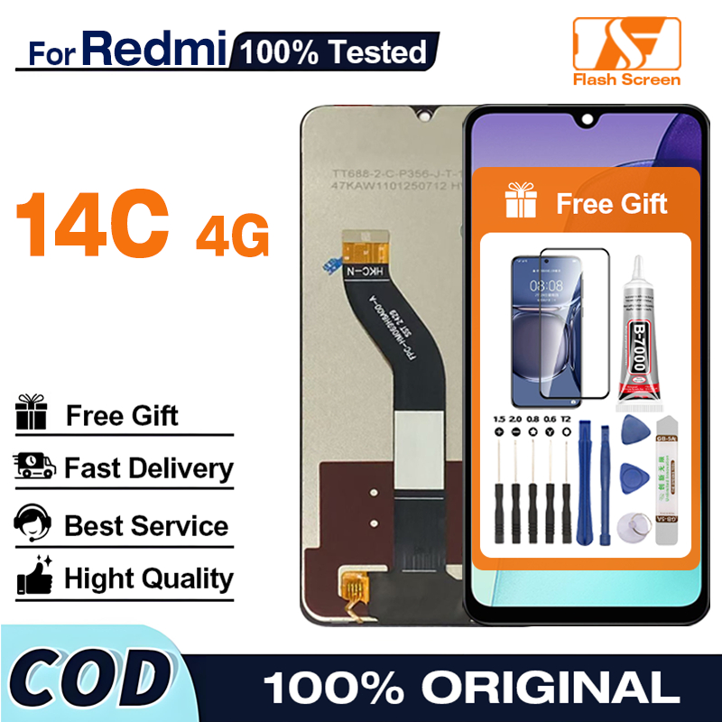 ORI LCD Redmi 14C 4G High-Quality Digitizer Assembly Replacement ...