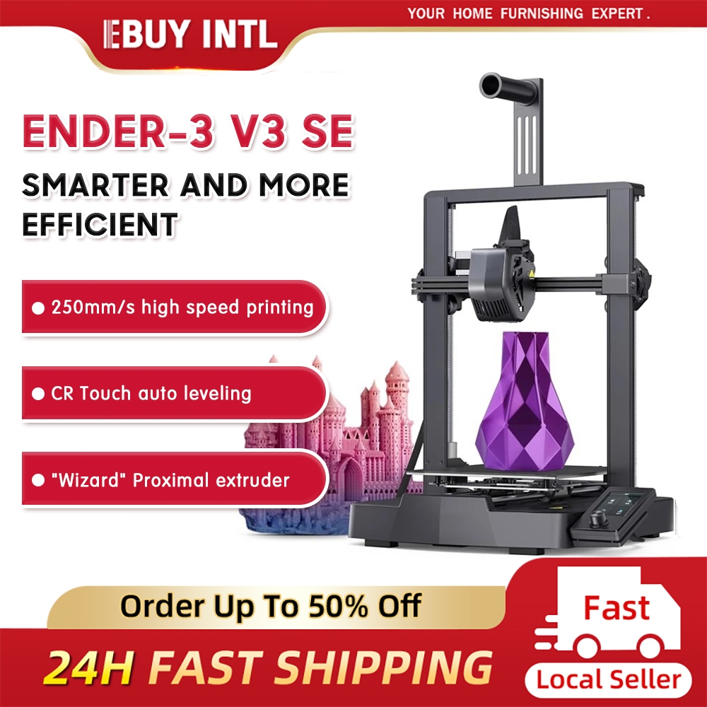 Ender 3V2 Neo Upgraded Makerlab 3D Printer Enhanced Ender3 Electronics Stable Performance ...