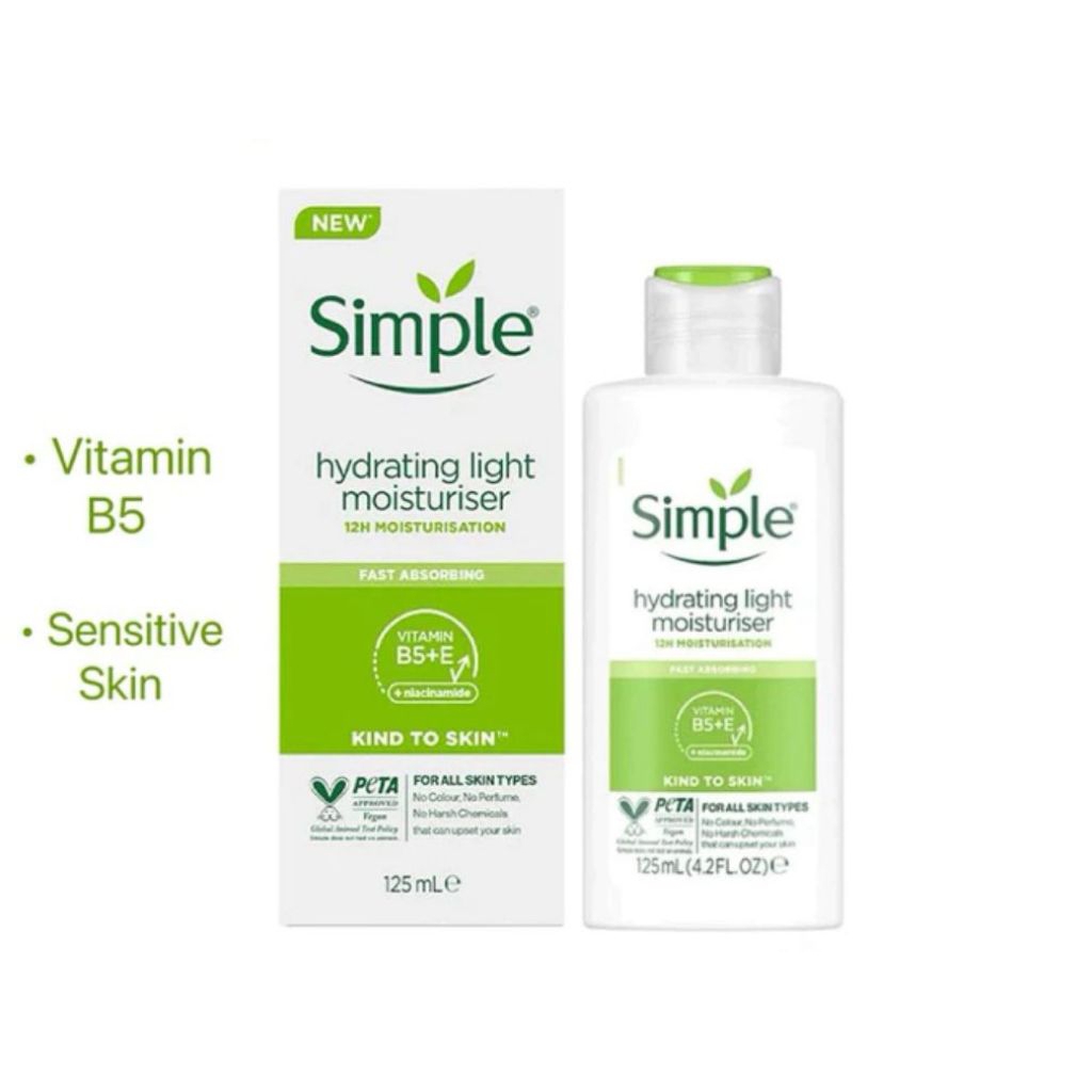 Simple Hydrating Light Moisturizer 125ml promotion 🔥🔥 | Shopee Malaysia
