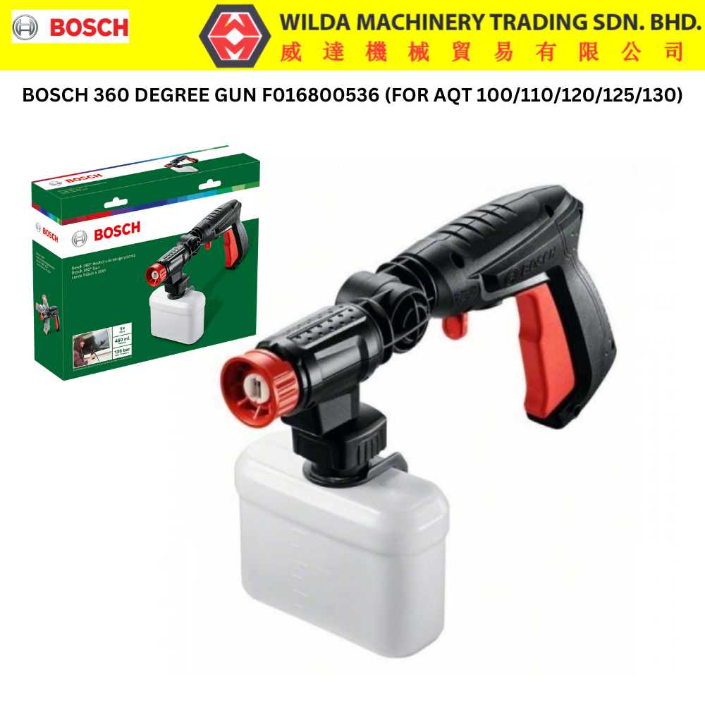 F016800536 Trigger Gun Detergent Bottle Aquatak High Pressure Washer ...