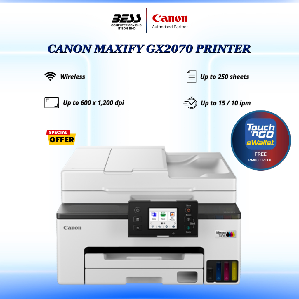 [PRE-ORDER] CANON MAXIFY GX2070 PRINTER | Shopee Malaysia