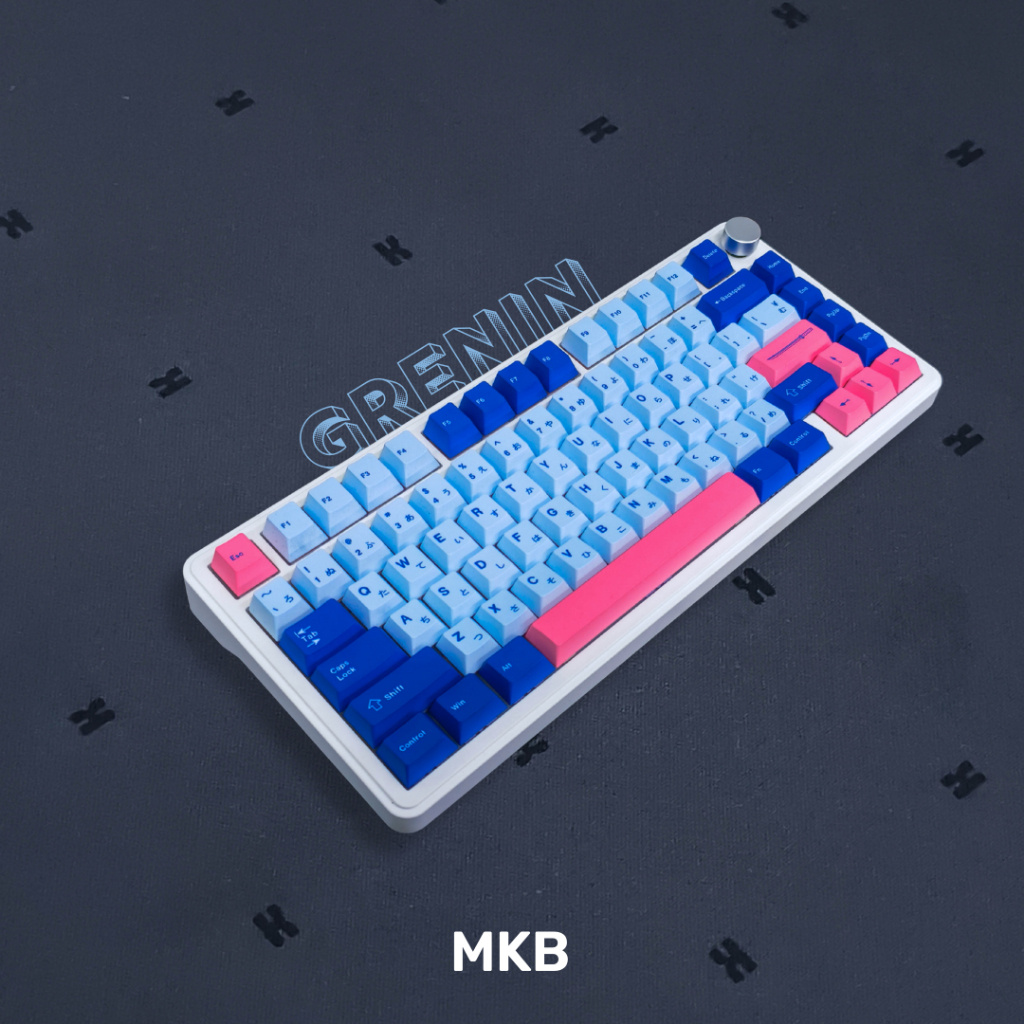 MKB GMK75 Tri-Mode RGB with Knob Custom Mechanical Full Build Keyboard ...