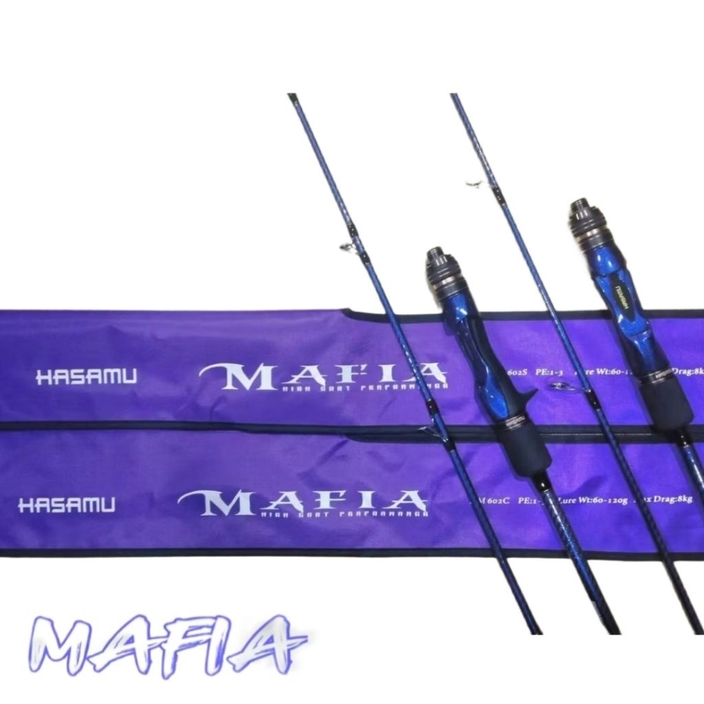 HASAMU MAFIA JIGGING ROD carbon rod saltwater jigging 2025 | Shopee ...