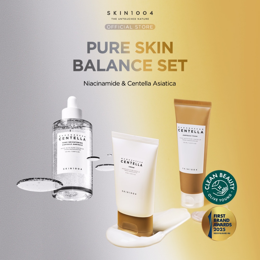 SKIN1004 Pure Skin Balance Set (TB Capsule Ampoule 100ml + Centella ...