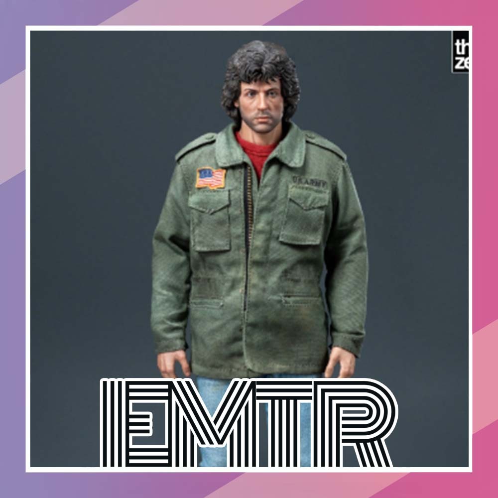 Threezero Rambo: First Blood - 1/6 John Rambo (Field Jacket) | Shopee ...