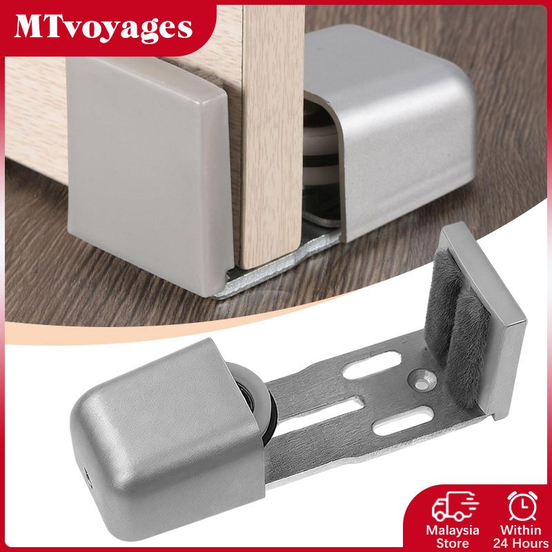 Sliding Door Swing Stop Wheel Automatic Door Swing Stop Adjustable Barn ...