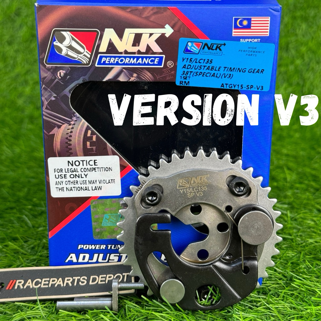 NLK Adjustable Timing Gear V3 Y15ZR/ LC135/ Y16/ NVX155 V2 | Shopee ...