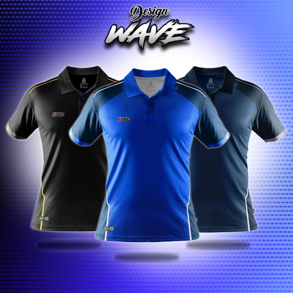 JERSEY COLLAR PUC SPORT - DESIGN WAVE - JERSEY TEAM / INDIVIDUAL ...