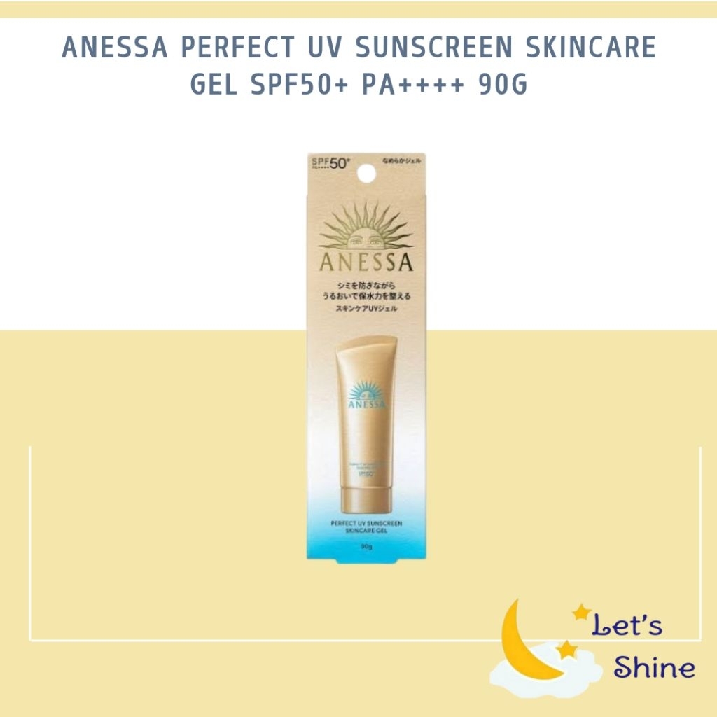 Anessa Perfect UV Sunscreen Skincare Gel SPF50+ PA++++ 90g | Shopee ...