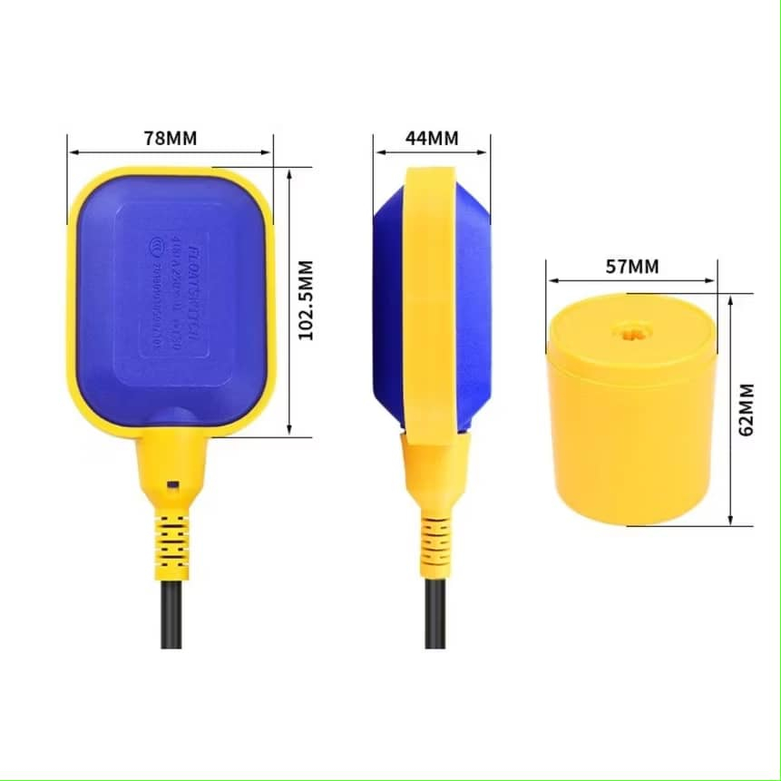 3H Suis Paras Air Terapung 2M/5M/7M/10M Float Switch Suis Kawalan Air ...