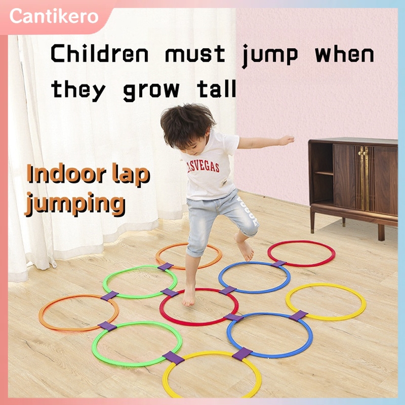 10pcs Outdoor Kids Sports Toys / Jumping Hoops Game / Physical Training ...