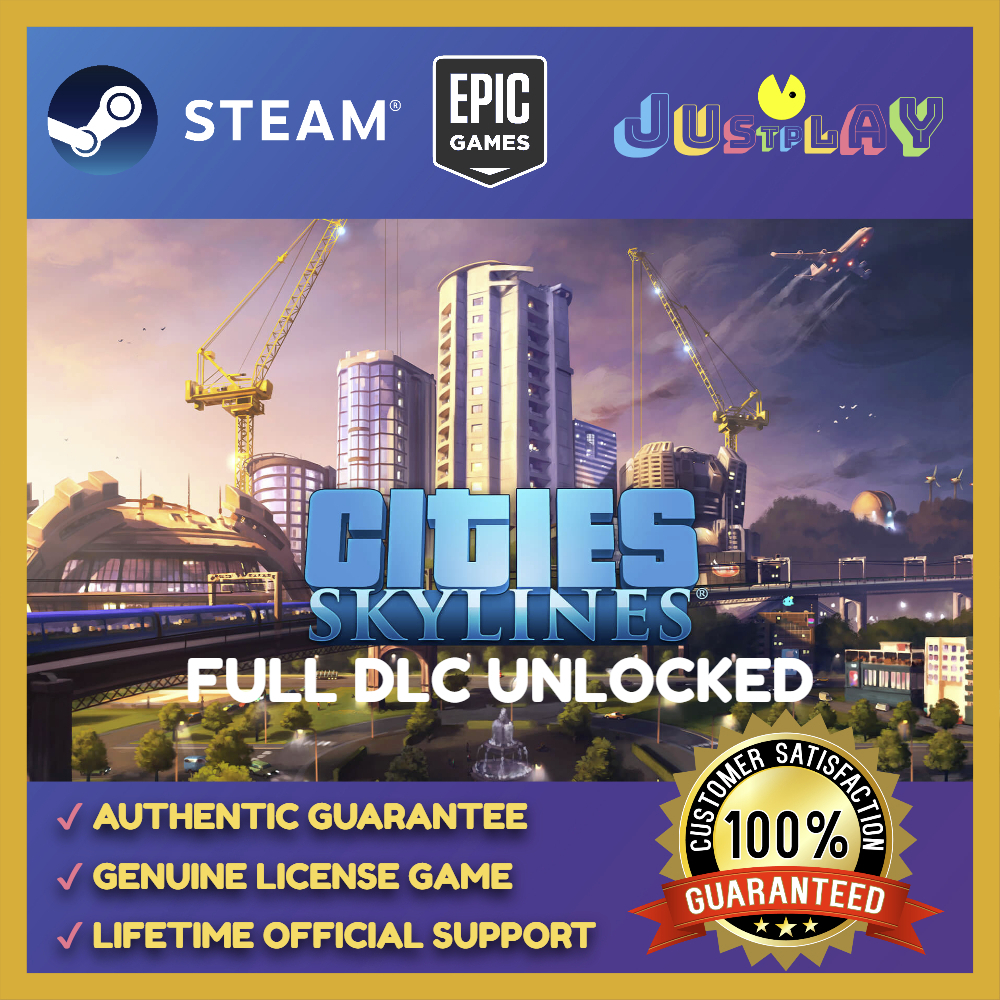 Cities: Skylines FULL DLC | ONLINE | STEAM | EPIC | UNLOCKED | PC ...