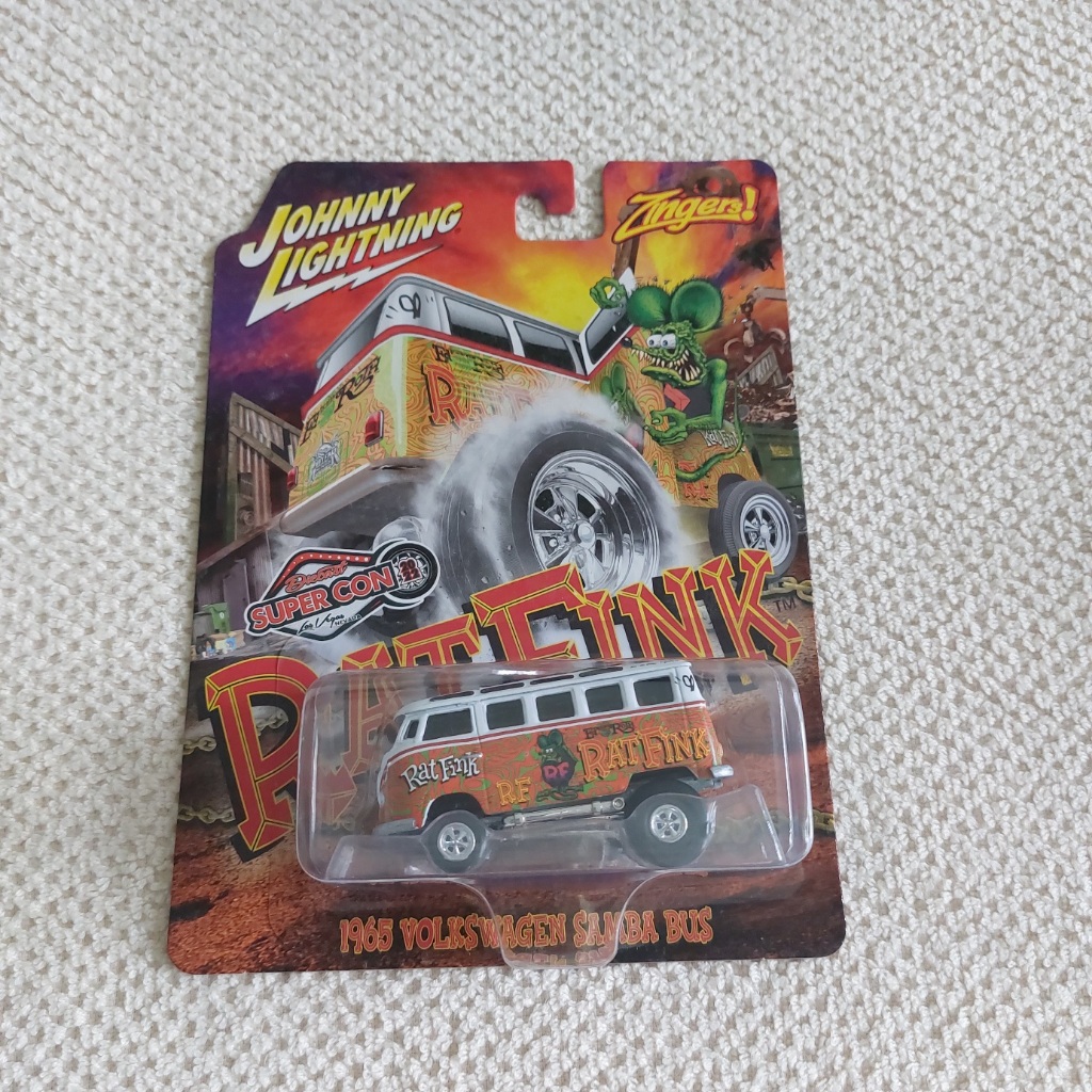 Johnny Lightning Rat Fink 1965 Volkswagen Samba Bus Zingers (NEW ...