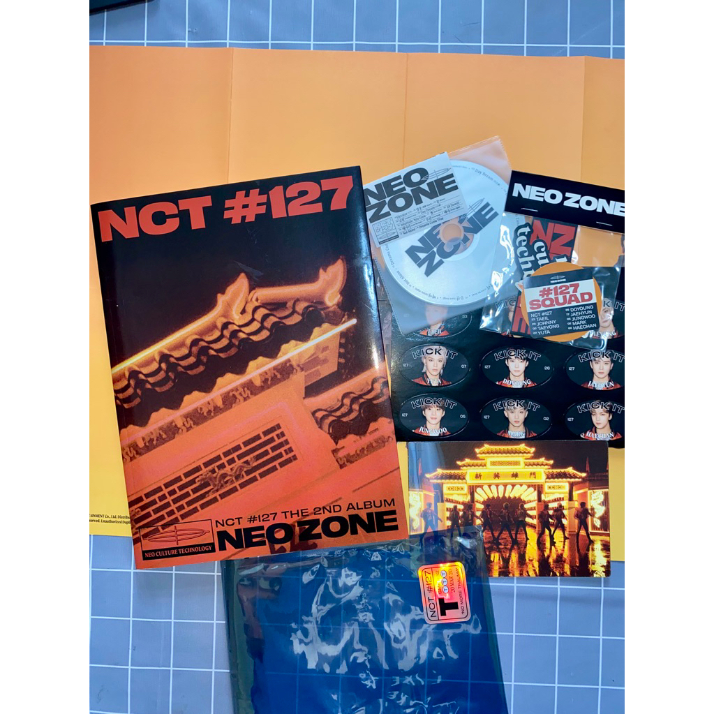 NCT 127 Neo Zone T Ver Official Unsealed Album | Shopee Malaysia