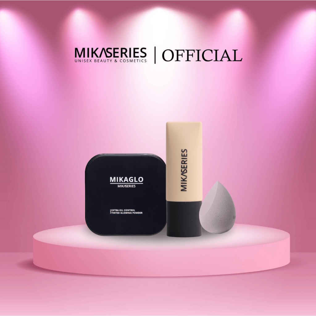 MIKASERIES Marvelous Combo - Mikaglo + Mikadation + Beauty Blender ...