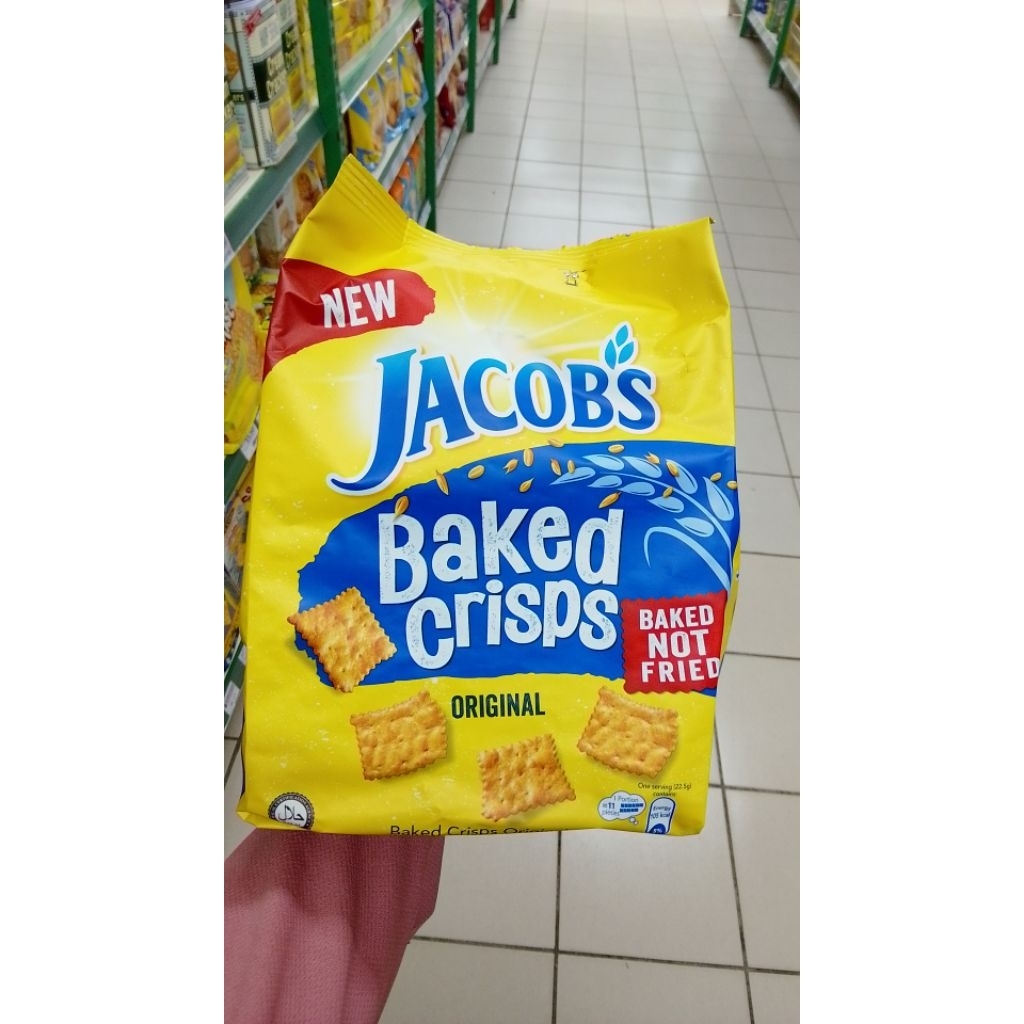 Jacob's Baked Crisps Baked Not Fried Original 229g Readystock | Shopee ...