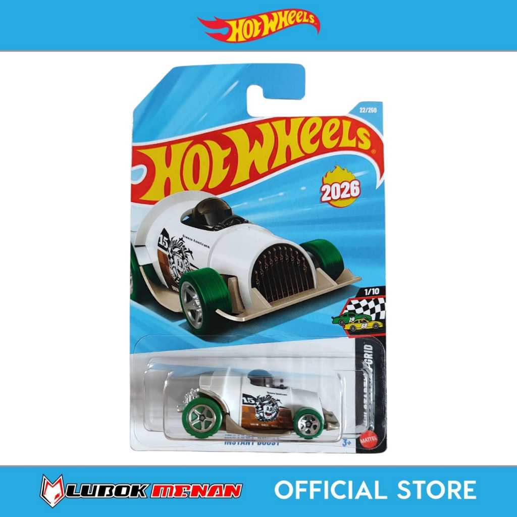 Hot Wheels Instant Boost (White) 2026 | Shopee Malaysia