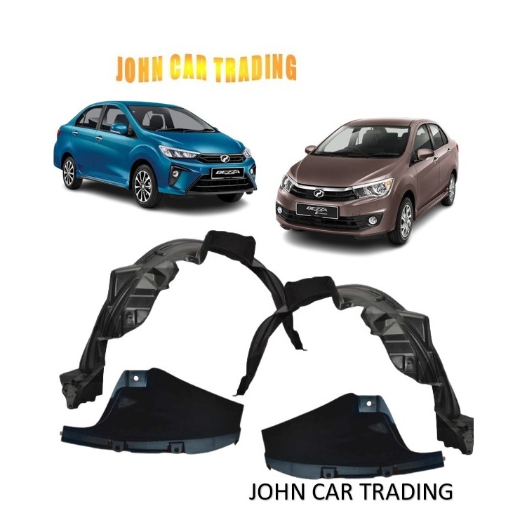 Perodua Bezza 2014~2025 Fender Inner Cover Bezza Daun Pisang Mudguard ...