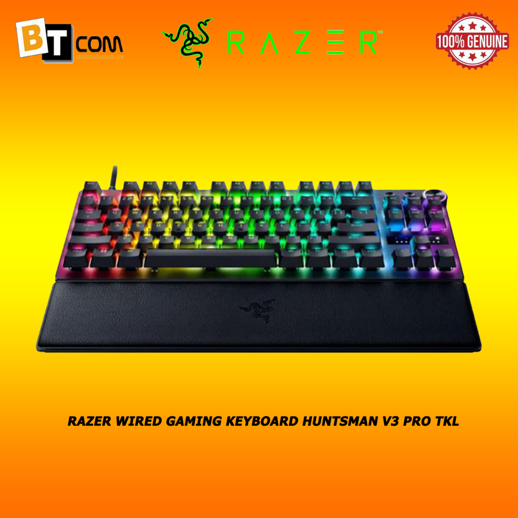 RAZER WIRED GAMING KEYBOARD HUNTSMAN V3 PRO TKL | Shopee Malaysia