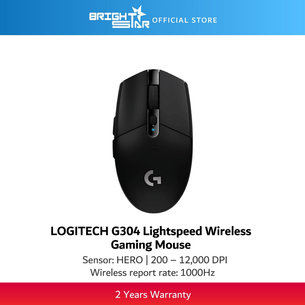 LOGITECH G304 LIGHTSPEED Wireless Gaming Mouse | Shopee Malaysia