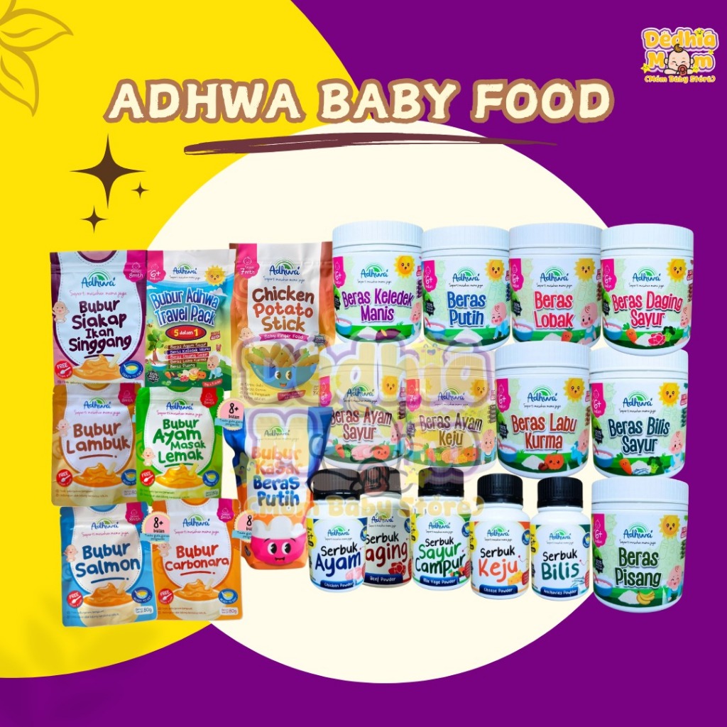 ADHWA BABYFOOD MAKANAN BABY 6 BULAN BUBUR BABY ADHWA BABY FOOD BERAS ...