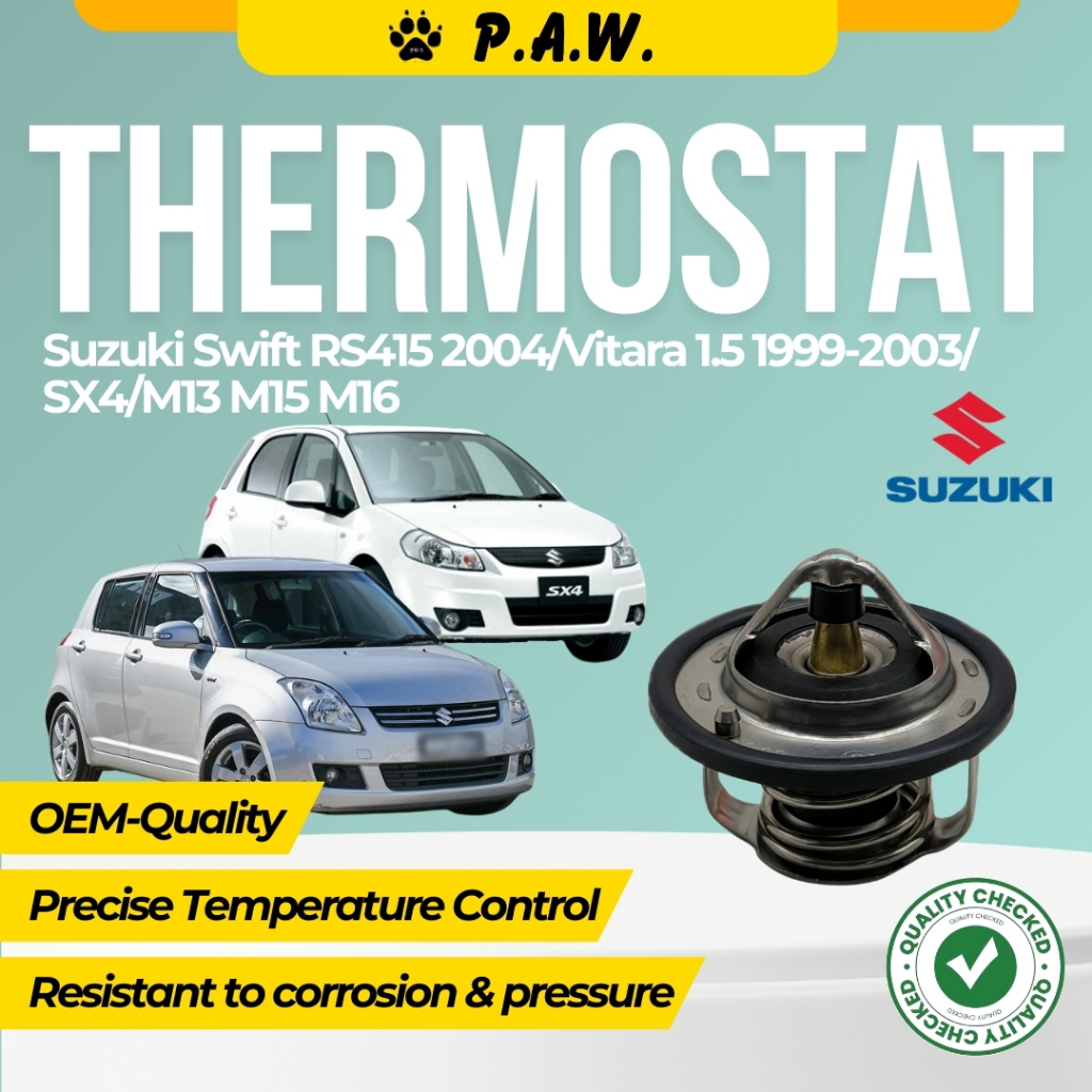 17670-65D00 PAW Thermostat - Suzuki Swift RS415 2004, Vitara 1.5 1999 ...