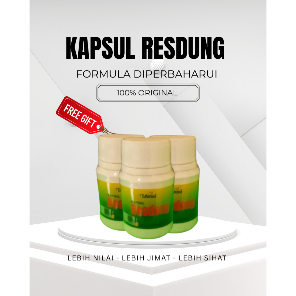 Penawar Resdung 30 Kapsul Mujarab dan Pulihkan Resdong Bersin Hidung ...