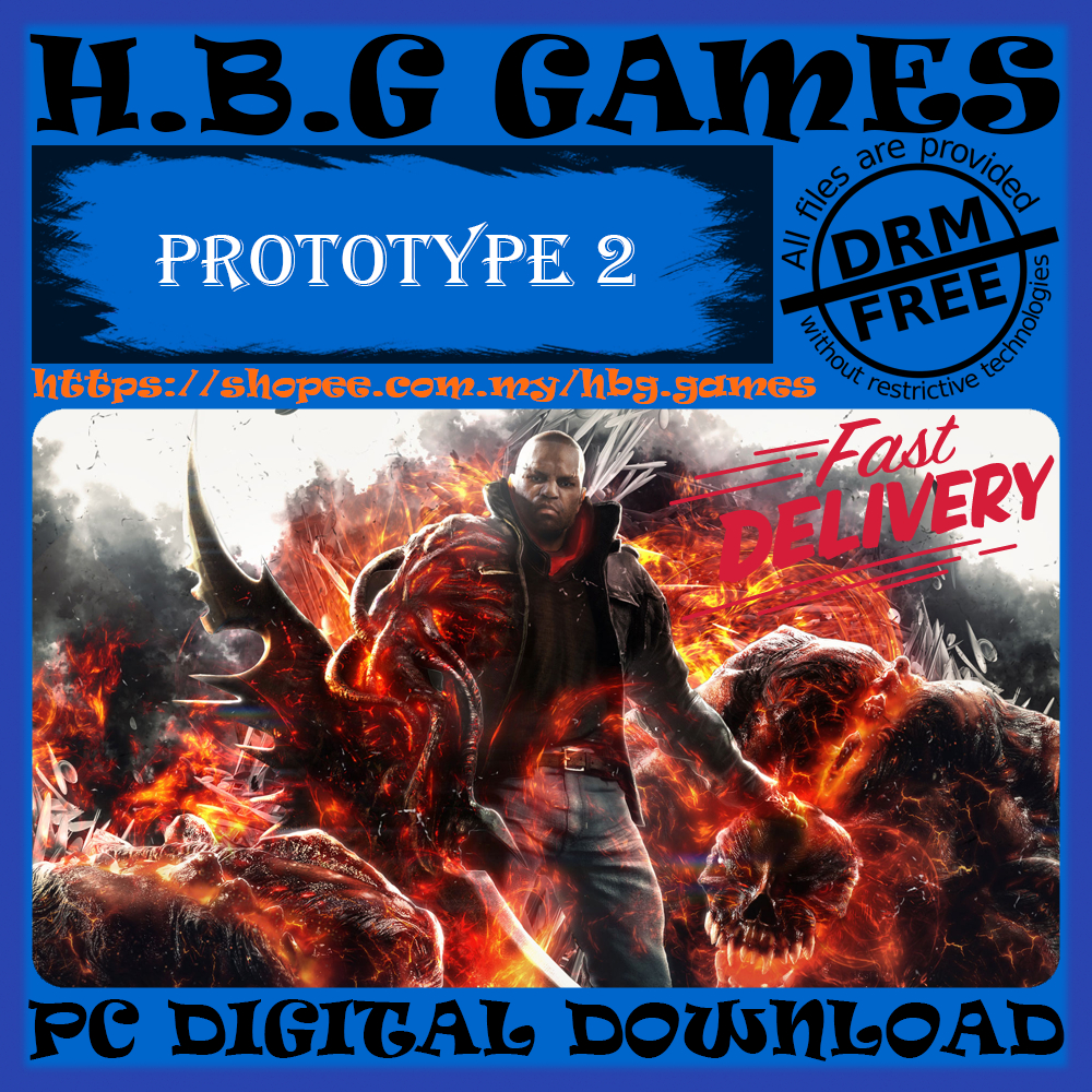 PROTOTYPE 2 [PC DIGITAL DOWNLOAD] [OFFLINE] [DRM-FREE] [BONUS] | Shopee ...