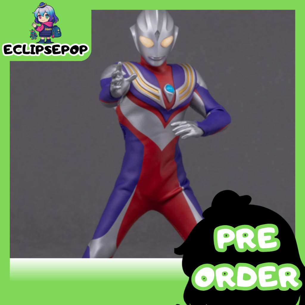 [Pre-Order] Alphamax Action Figure - Ultraman Tiga 2.0 "Ultraman Tiga" | Shopee Malaysia