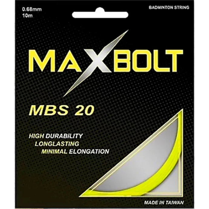Maxbolt MBS20 Badminton String Made in Taiwan | Shopee Malaysia