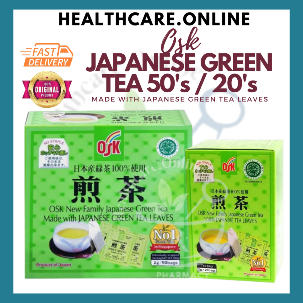 OSK NEW FAMILY JAPANESE GREEN TEA [ MADE WITH JAPANESE GREEN TEA LEAVES ...