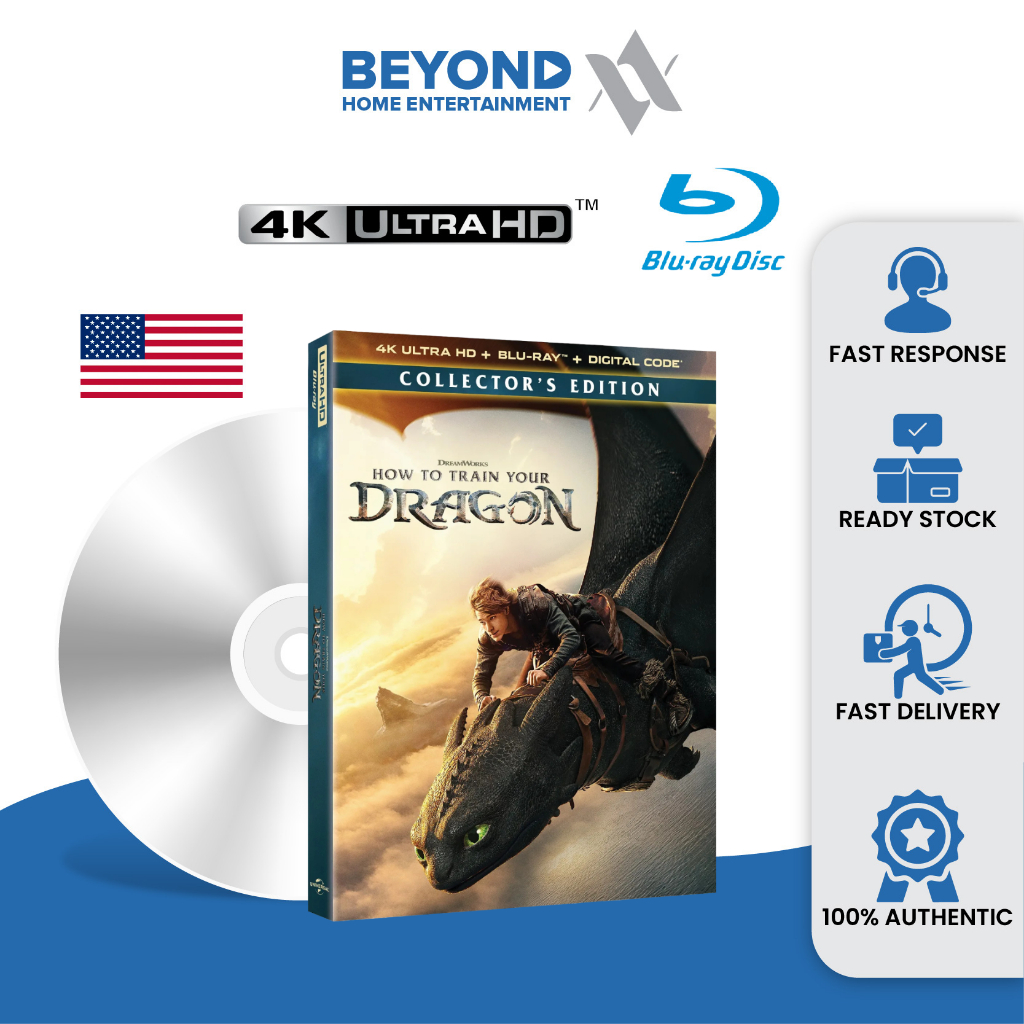 How to Train Your Dragon (2025) [4K Ultra HD + Bluray][NO DIGITAL CODE ...